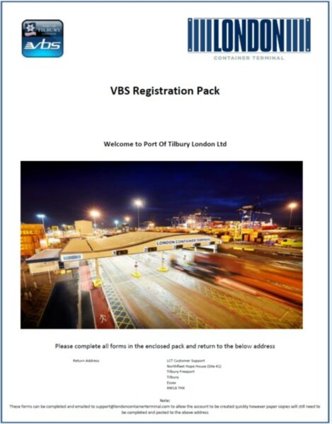 Vehicle Booking System - London Container Terminal